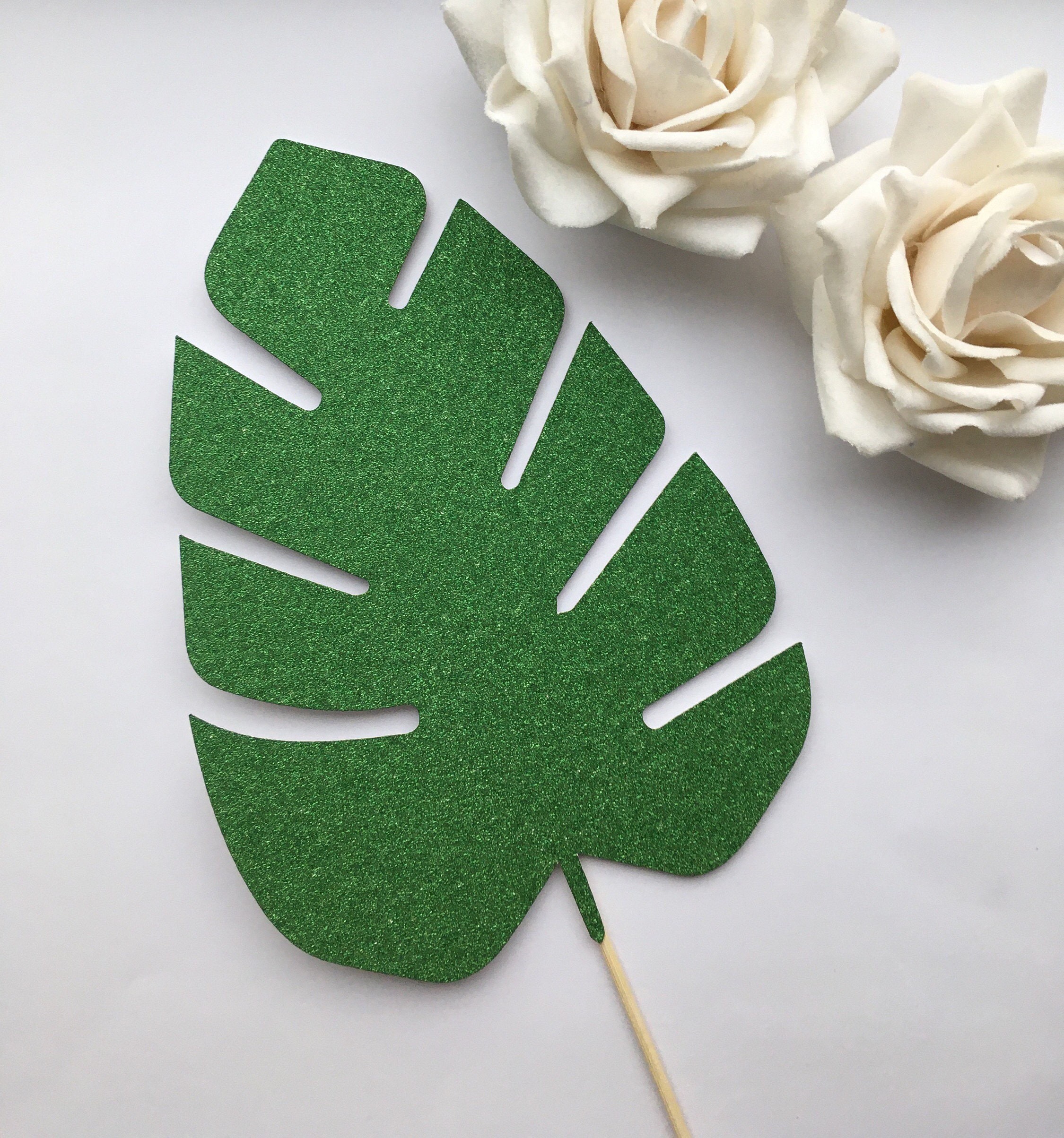Palm Leaf Cake Topper Palm Leaves Palm Tree Cake Topper - Etsy