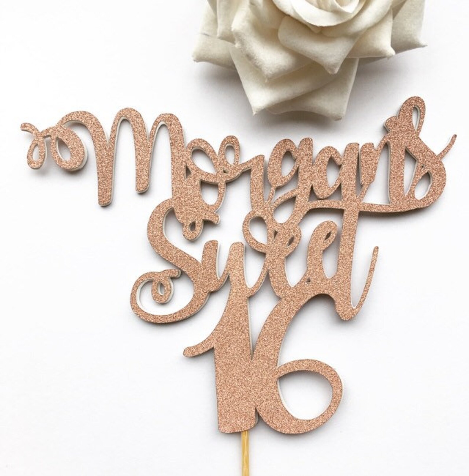 Sweet 16 Cake Topper Personalised Sweet Sixteen Cake Topper - Etsy