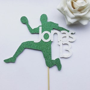 Handball Cake Topper Personalised Basketball Cake Topper - Etsy UK