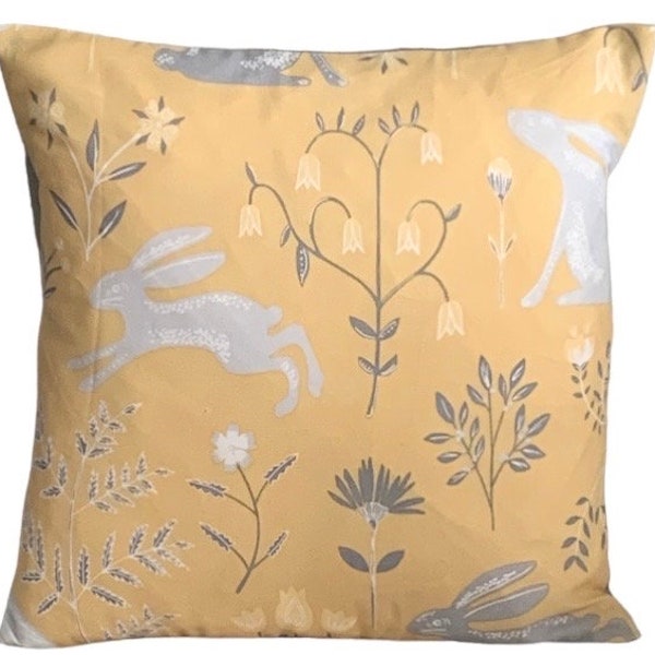 Rabbit Cushion - Etsy