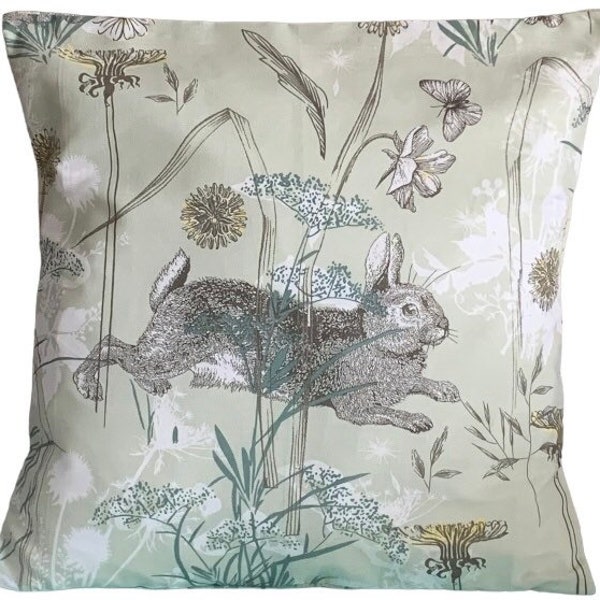 Hare Cushion - Etsy UK