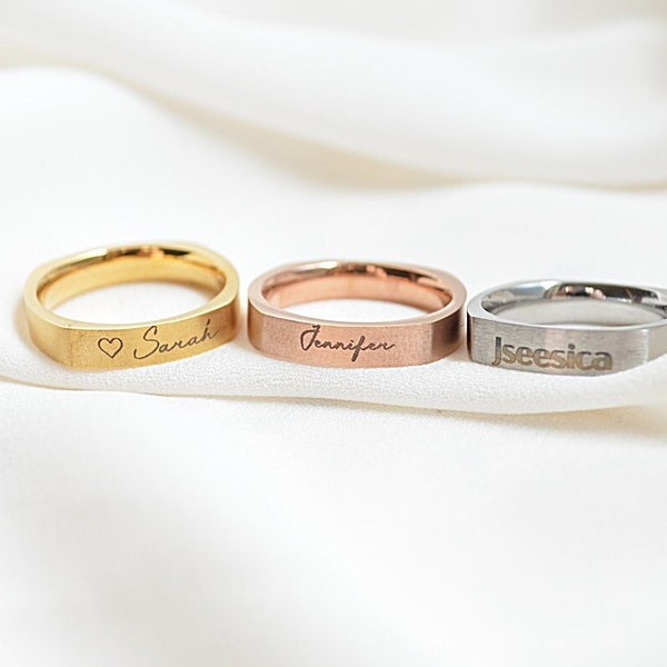 Matte Finish Ring - Etsy