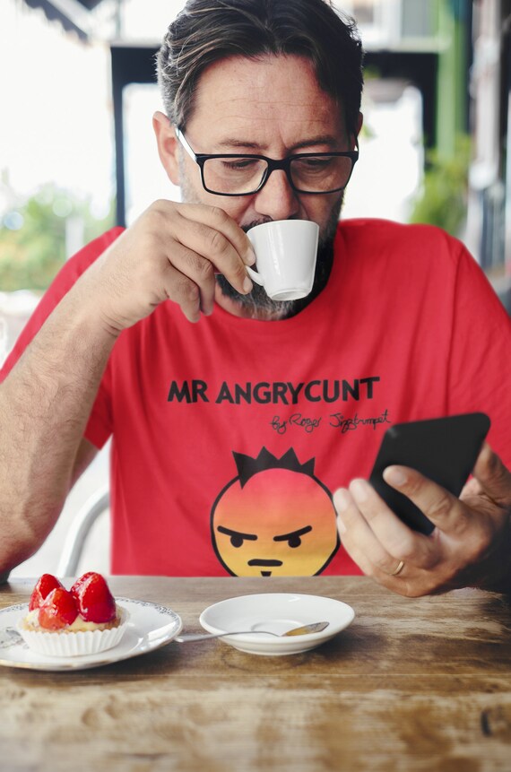 Mr Angry Ct T-shirt - Etsy UK