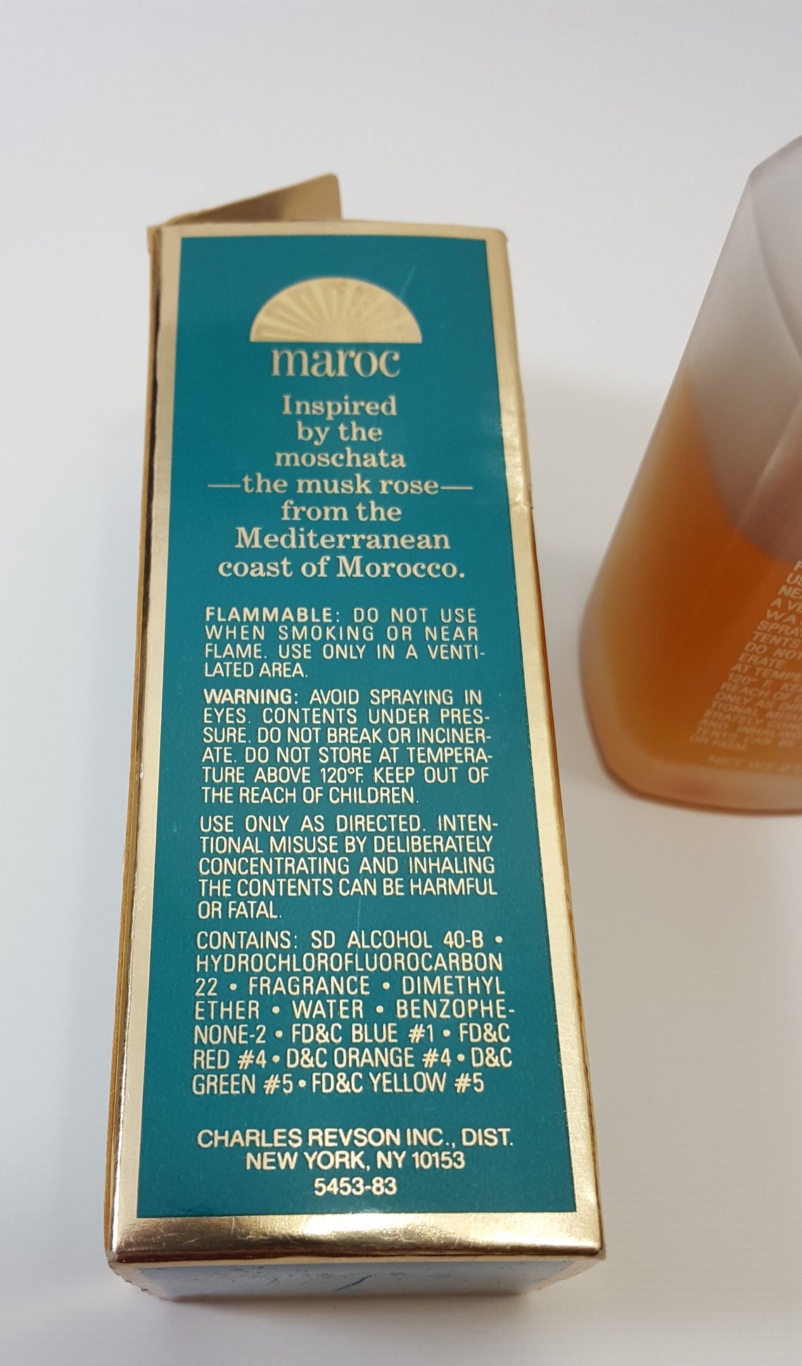 Maroc Cologne by Ultima II revson 100% AUTHENTIC Perfume - Etsy