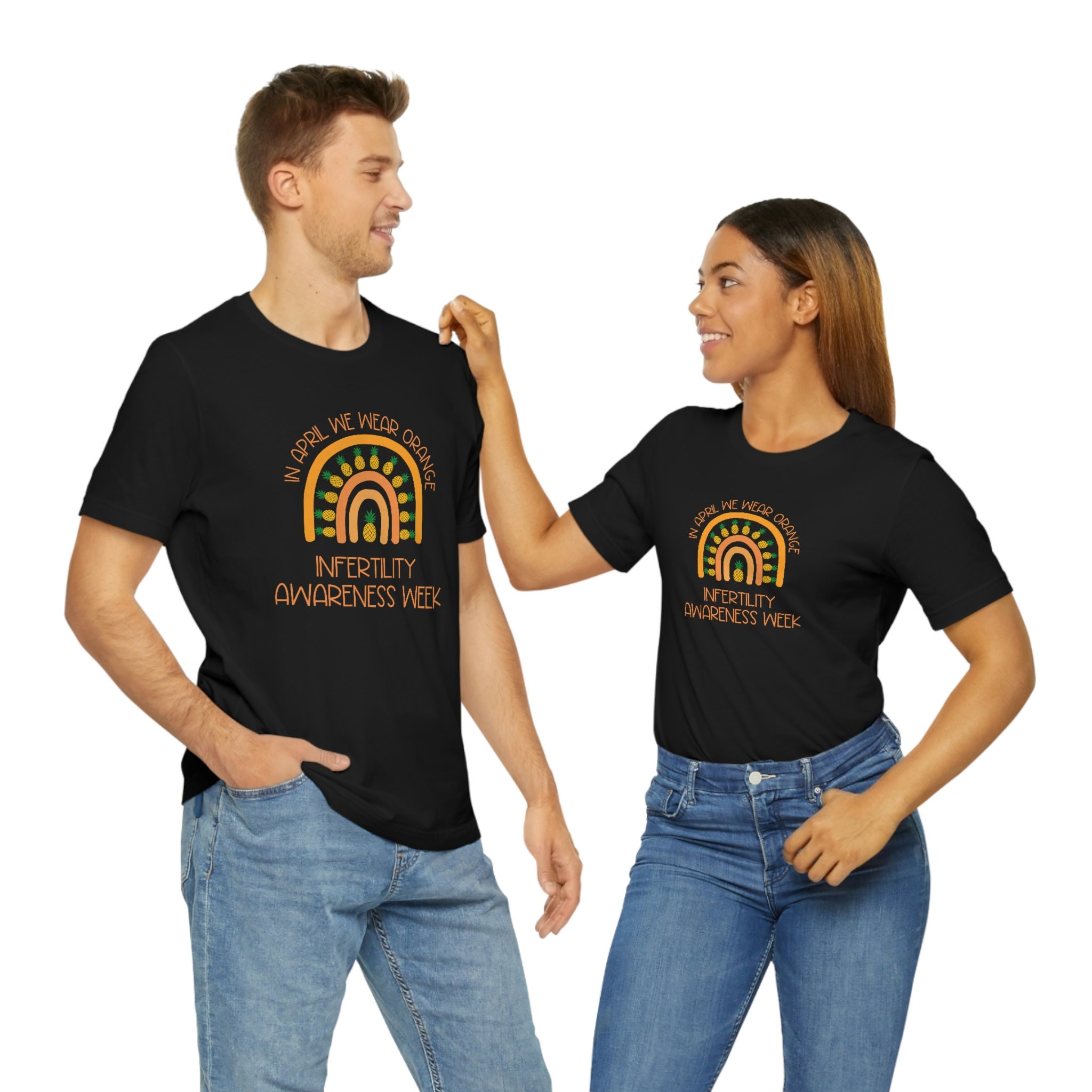 Infertility Awareness Week Shirt, in April We Wear Orange, Orange ...