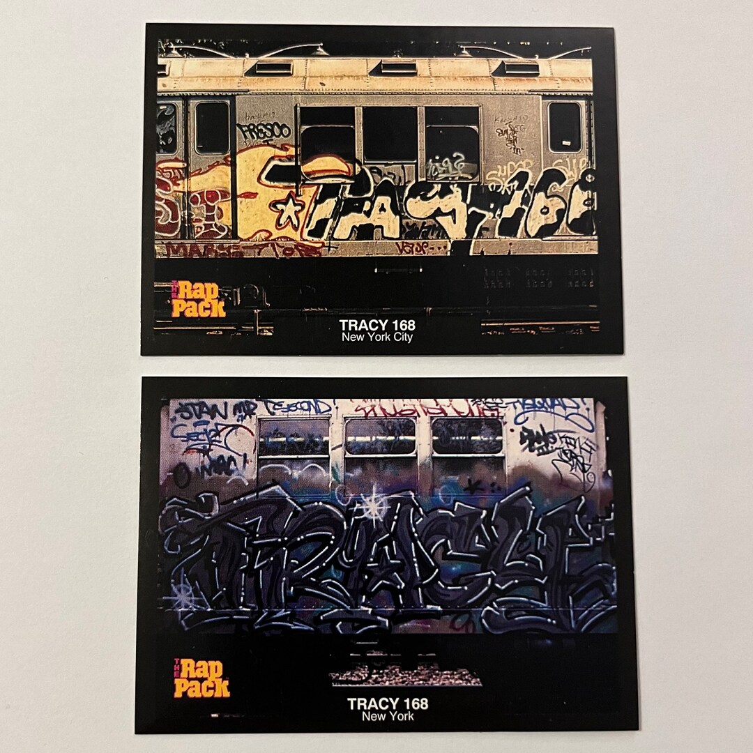 Tracy 168 1991 Rap Pack Cards NYC Graffiti Wildstyle - Etsy
