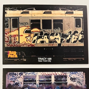 Tracy 168 1991 Rap Pack Cards NYC Graffiti Wildstyle - Etsy