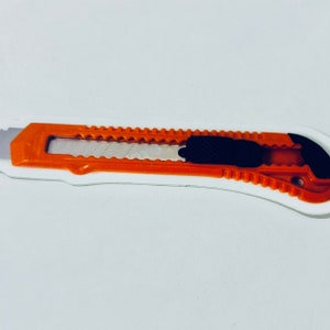 3 Inch Orange Box Cutter Sticker - Etsy