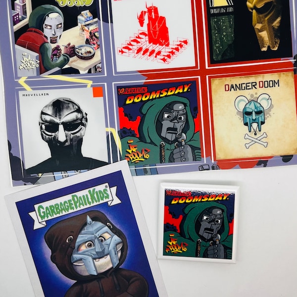 Mf Doom Sticker - Etsy