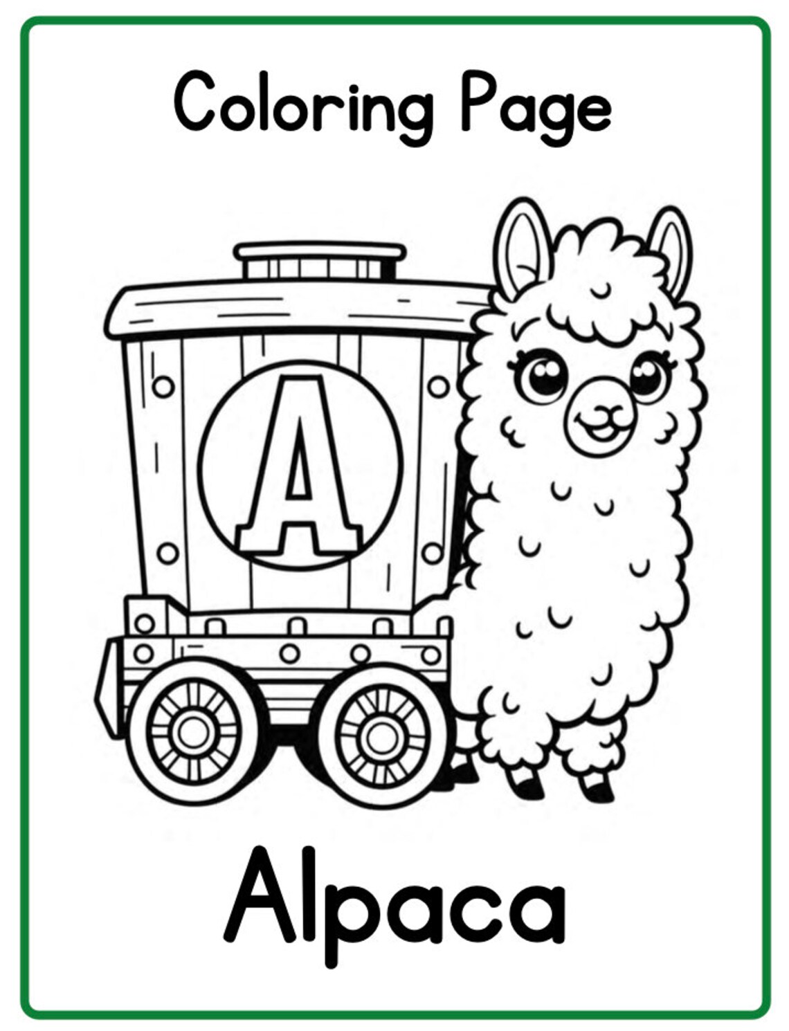 ABC Alphabet Activity Book Printable Kindergarten Preschool ...