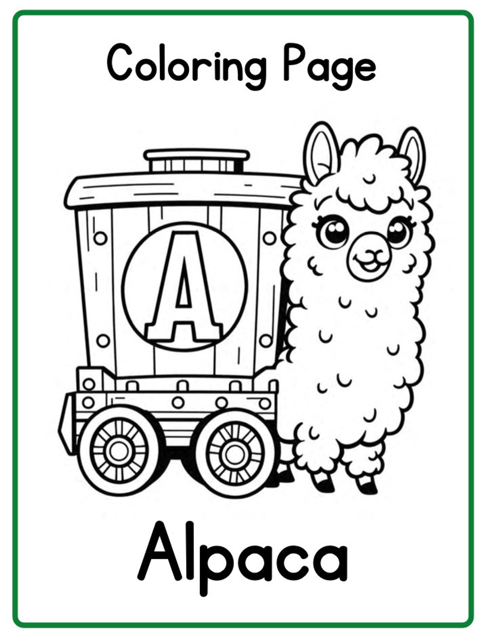 ABC Alphabet Activity Book Printable Kindergarten Preschool ...