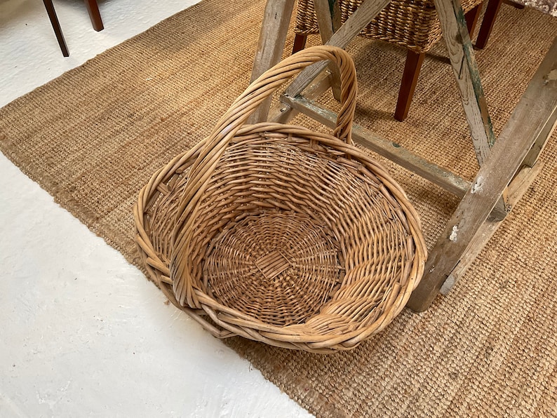 Giant Oversized Large Wicker Basket 60cm High X 67cm Wide - Etsy