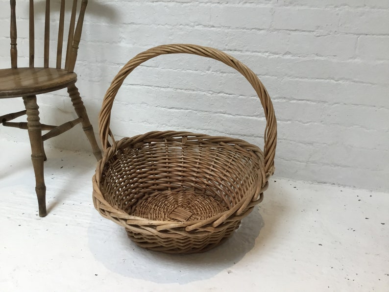 Giant Oversized Large Wicker Basket 60cm High X 67cm Wide | Etsy
