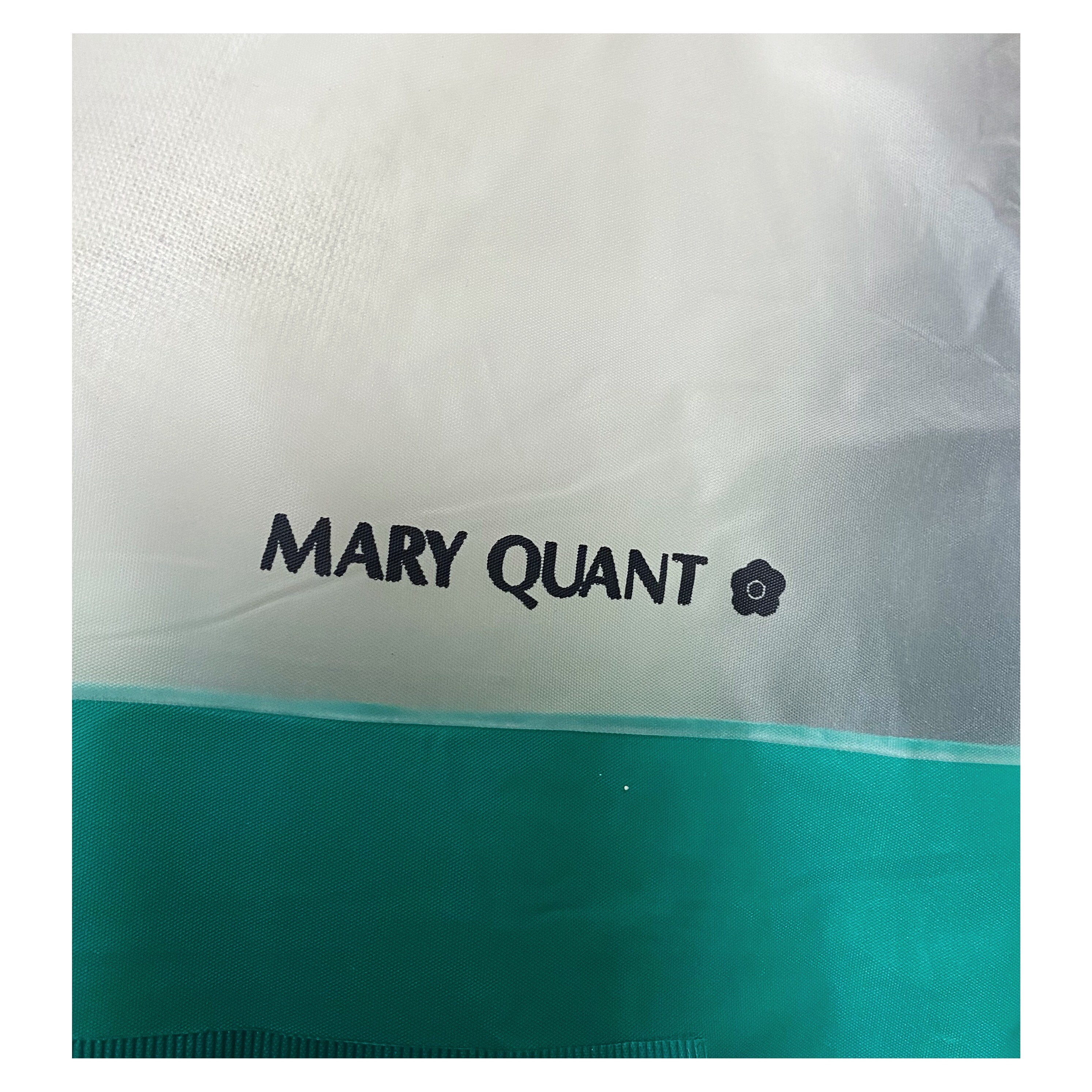 80s Mary Quant Rain Poncho Made of PVC. Transparent White and - Etsy