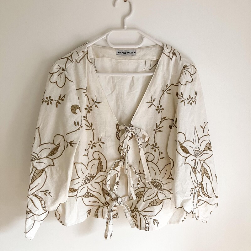 Upcycled Blouse - Etsy