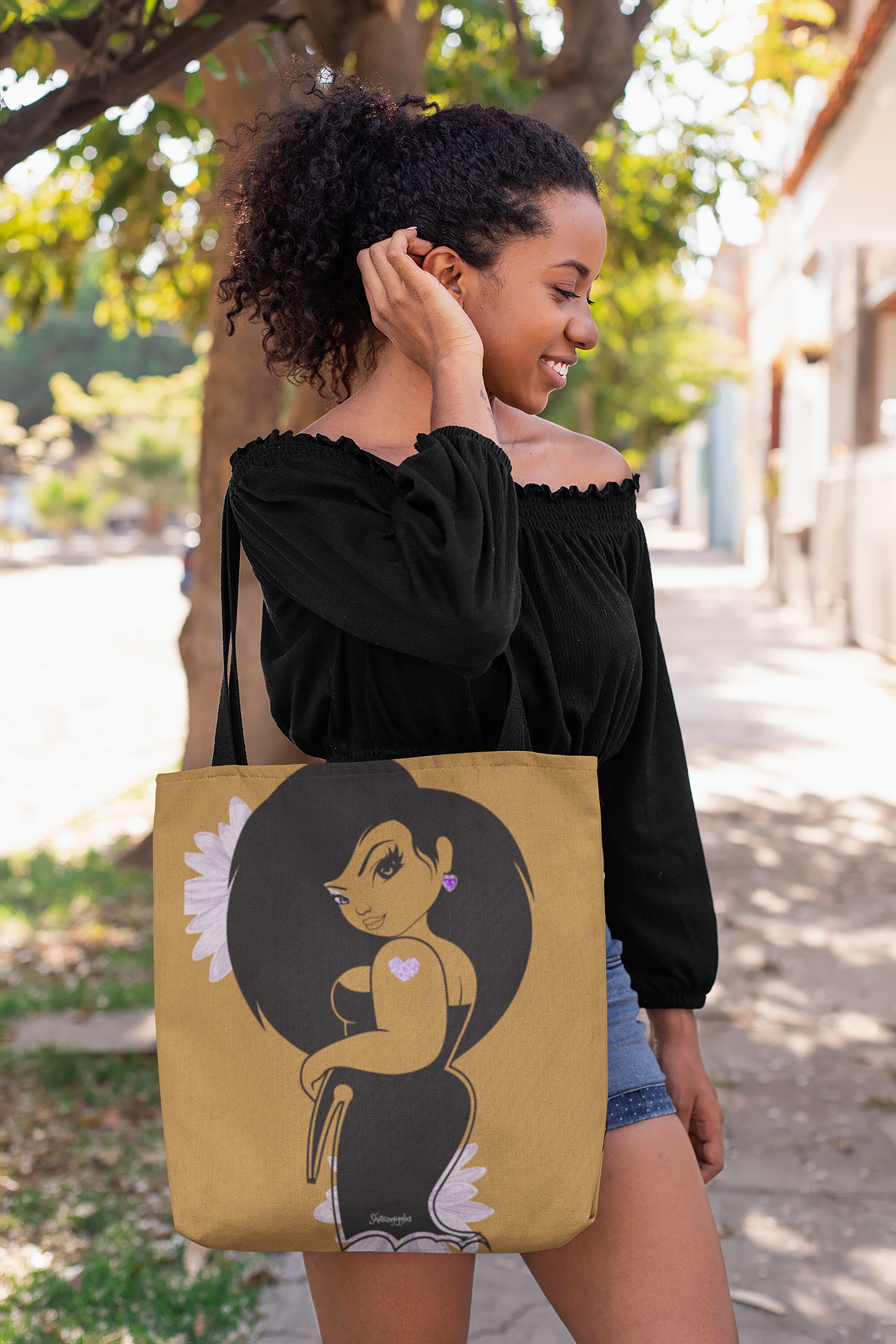 Etsy Tote Bags Black Girl Magic Tote Bag Unity Tote Cute - Etsy España