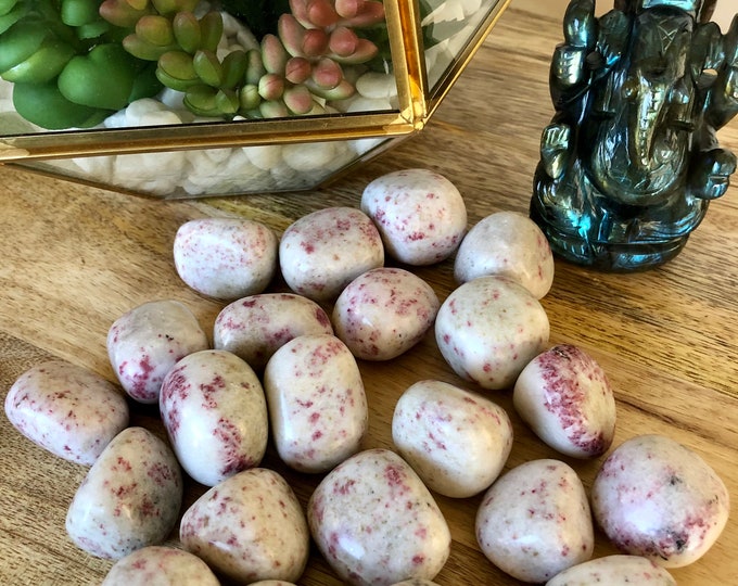 Rare Find* Gorgeous Cinnabrite Crystal. Cinnabar Tumbled Stones ...