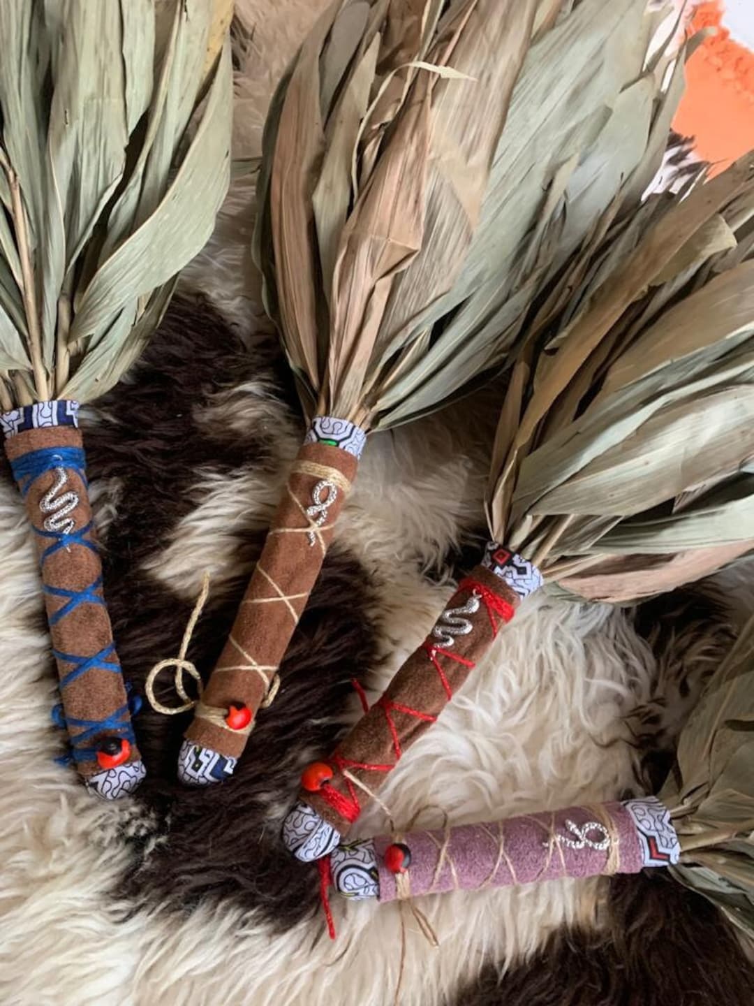 Chakapa Peruvian Leaf Shipipo Shakapa Bell Shape Shipibo Fabric, Brown ...