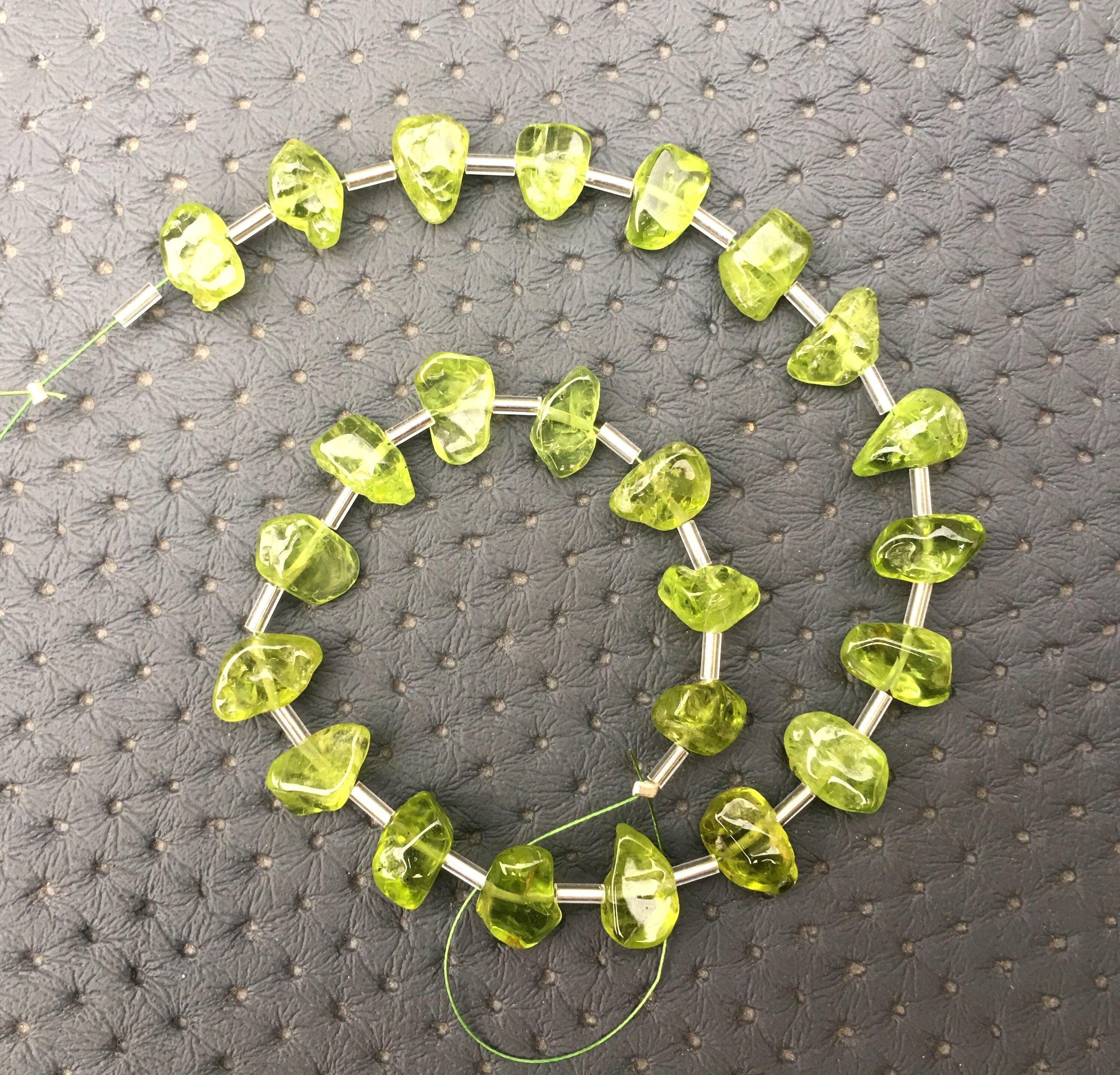 Amazing Stone 23 Pieces Natural Peridot Gemstone Polished | Etsy