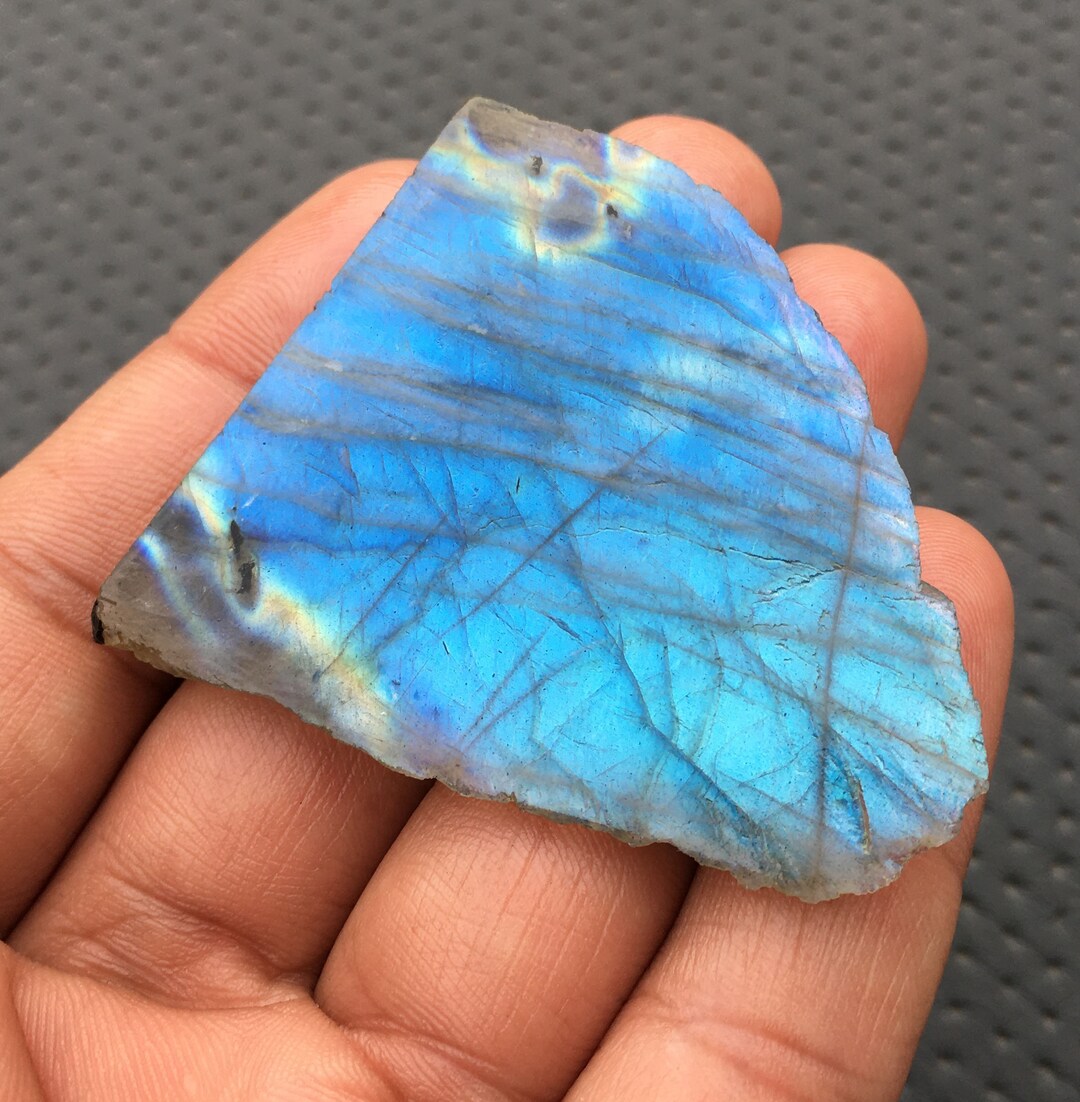 Blue Flashes Are Prominent Natural Blue Fire Labradorite Raw - Etsy
