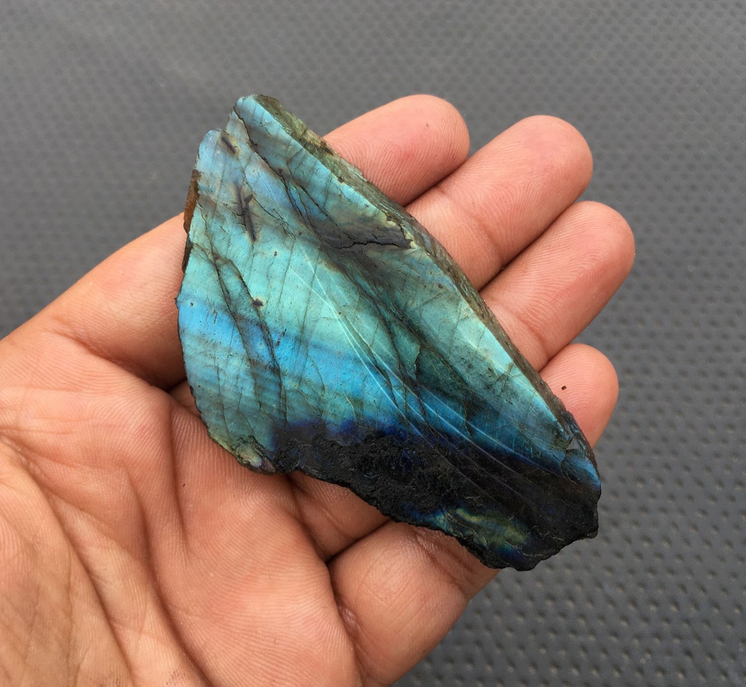 Spectacular Gemstone Specimen Rough,natural Labradorite Raw Gemstone ...