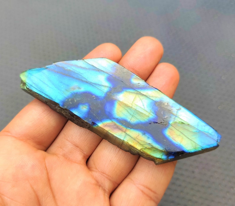 Awesome Quality Natural Labradorite Slab Slice Specimen - Etsy