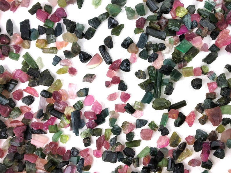 AAA Quality 50 Pieces Natural TourmalineRough | Etsy