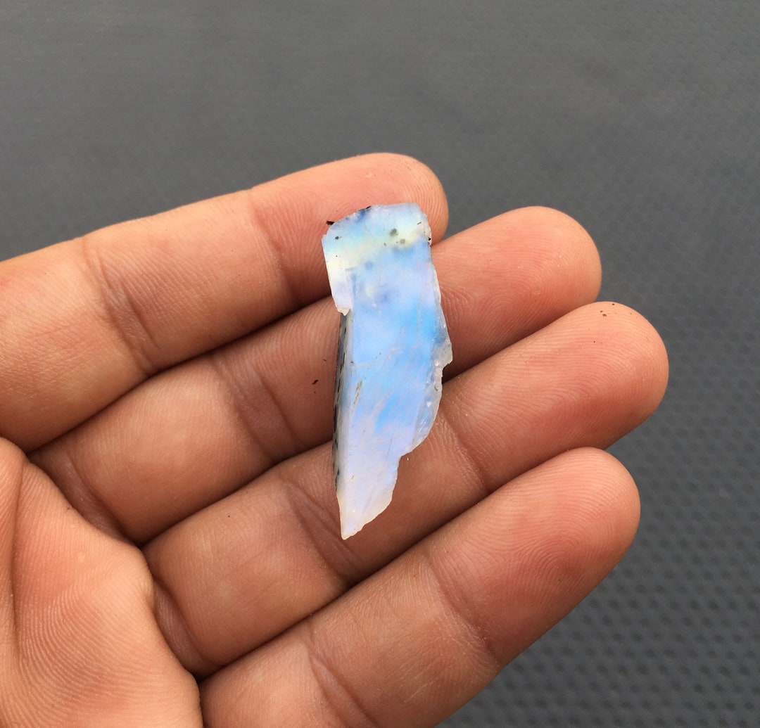 Indian Raw Specimen Moonstone Crystal Rough Natural Moonstone - Etsy