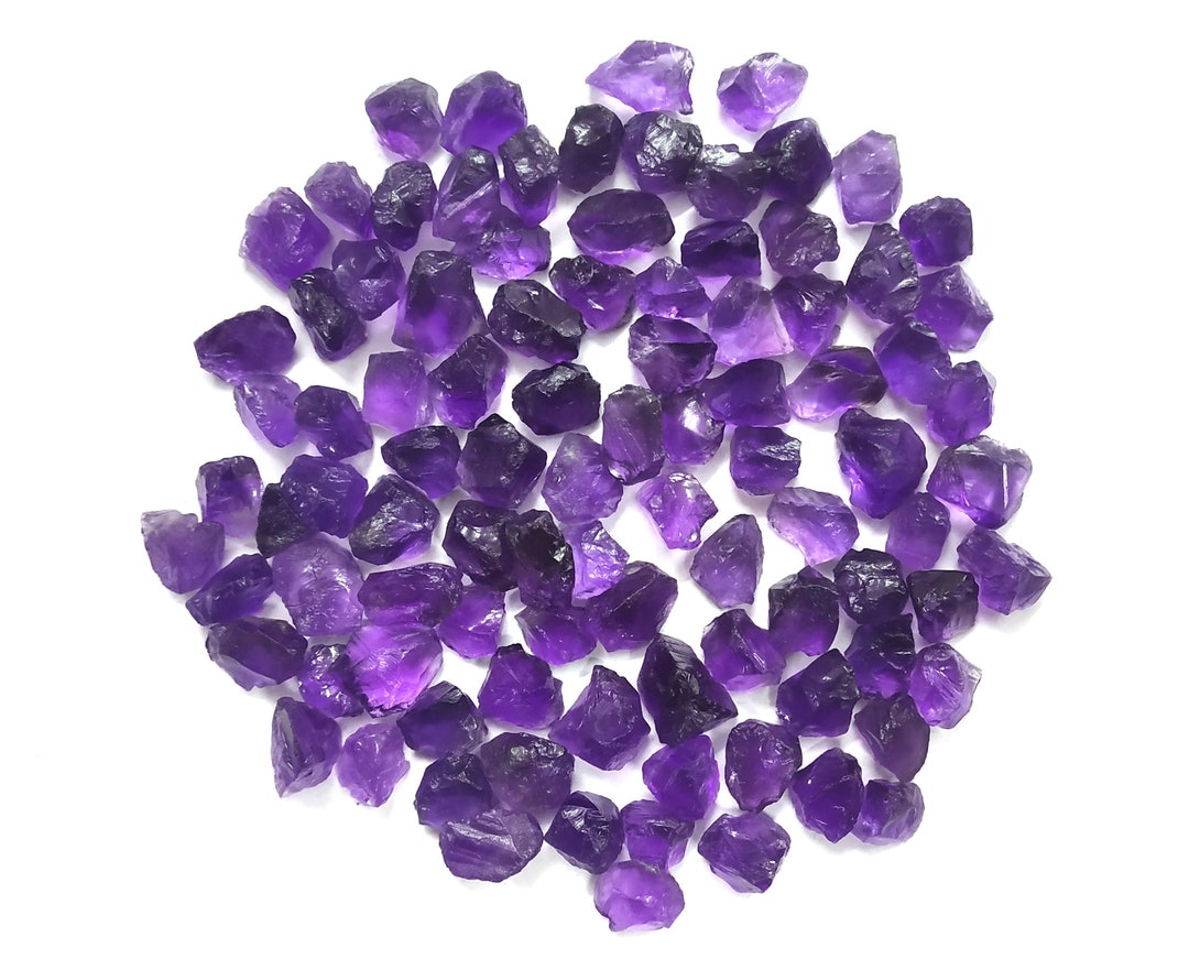 50 piezas de amatista azul natural en bruto, amatista natural en bruto ...