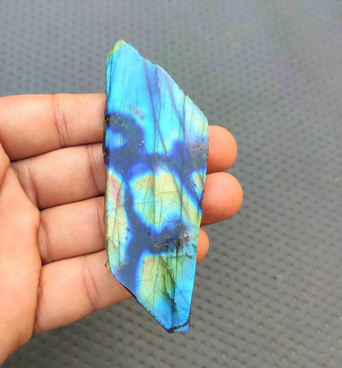 Awesome Quality Natural Labradorite Slab Slice Specimen | Etsy