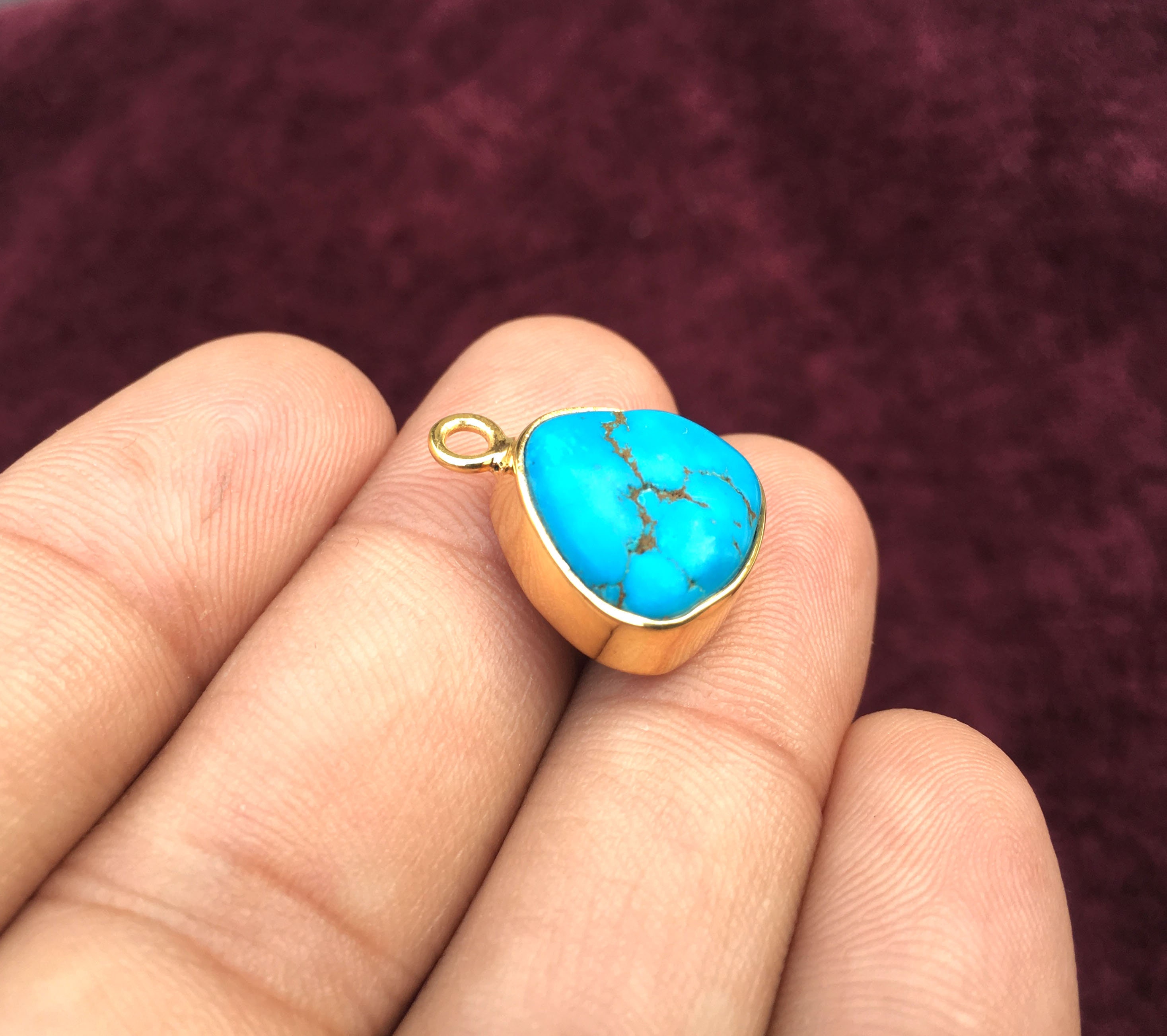 Awesome Quality Turquoise Gemstone Polished Rough 92.5 Silver | Etsy