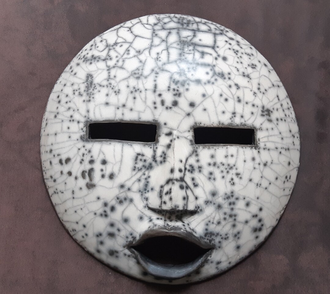 Naked Raku Mask - Etsy