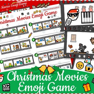 Christmas Movie Emoji Quiz, Christmas Movie Game, Christmas Movie Quiz ...