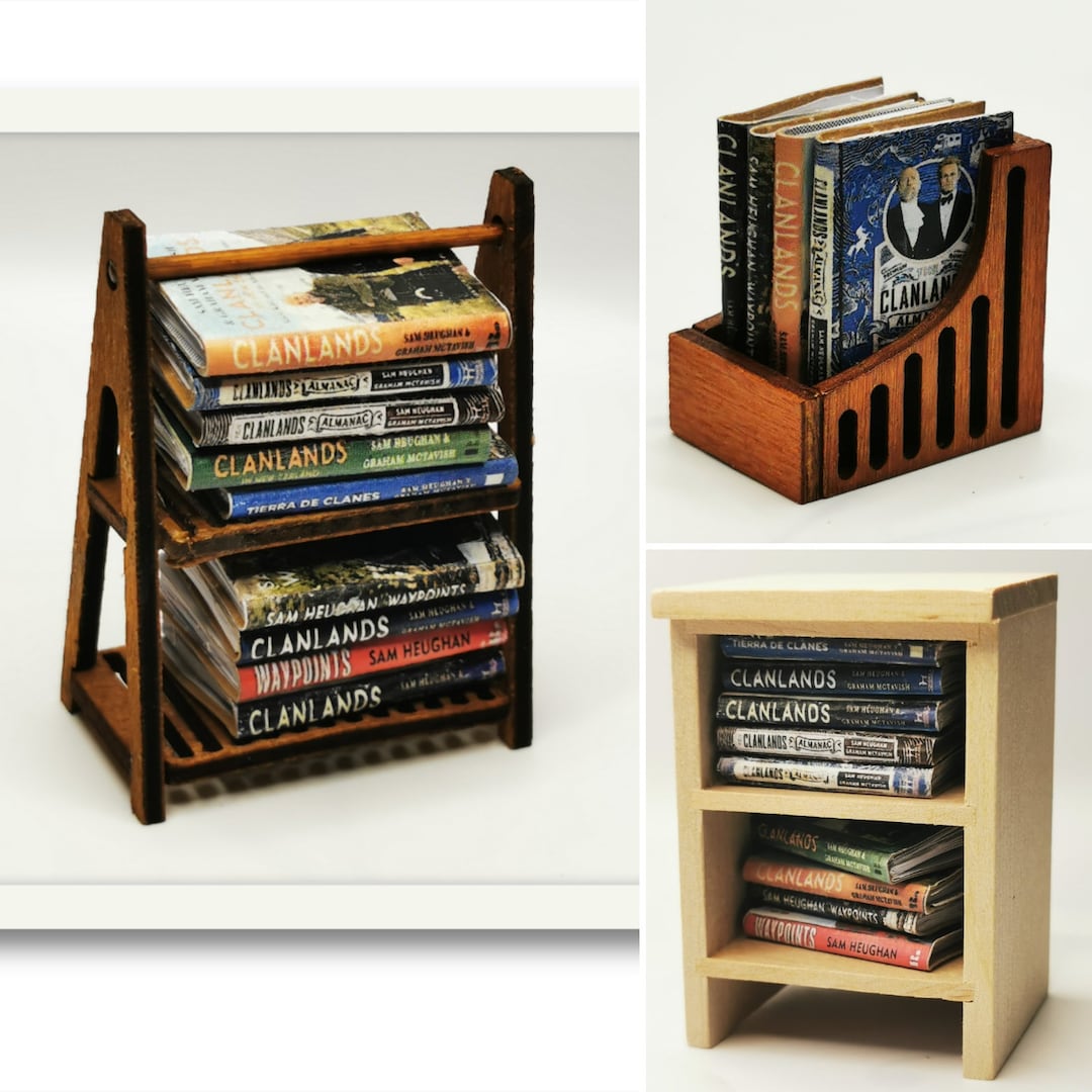 Miniature Book Collection of Sam Heughan's Clanlands, Waypoints and ...