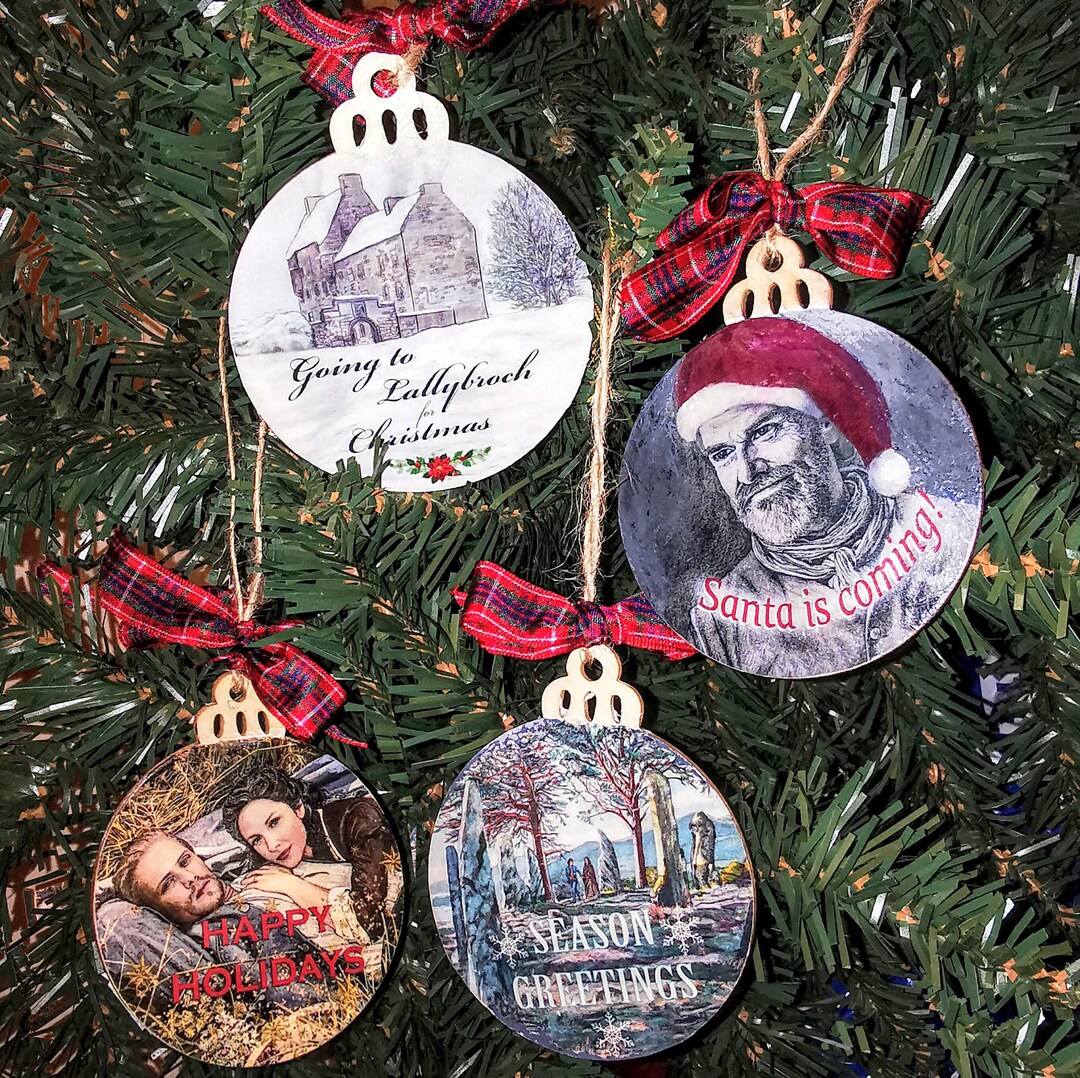 Outlander Christmas Tree Hand Made Ornaments (set B) - Etsy