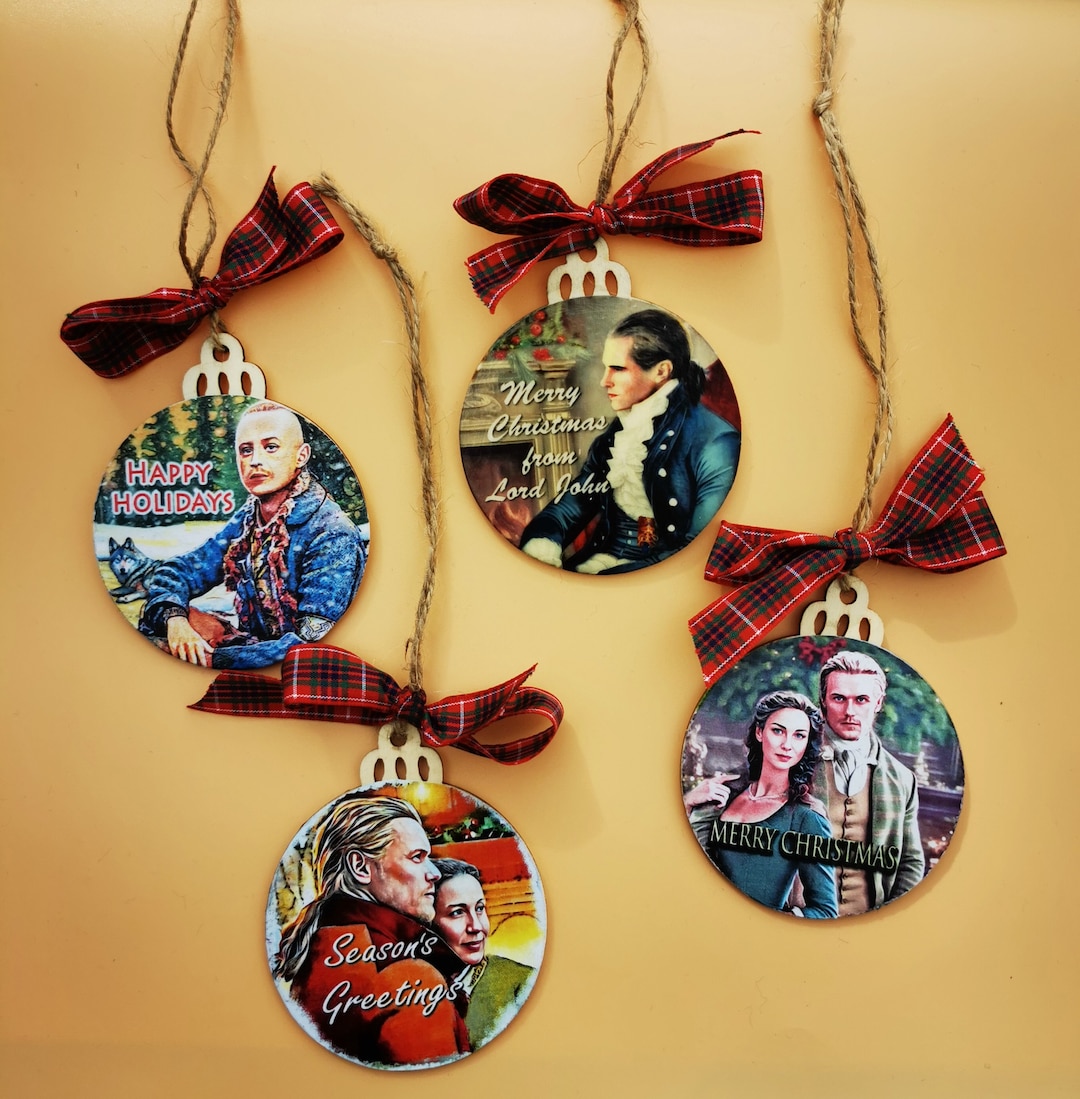 Outlander Christmas Tree Hand Made Ornaments (set C) - Etsy