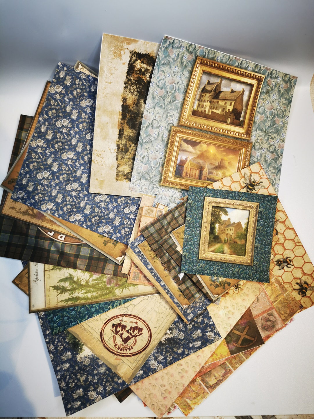 Outlander Scrapbook Ephemera Paper - Etsy
