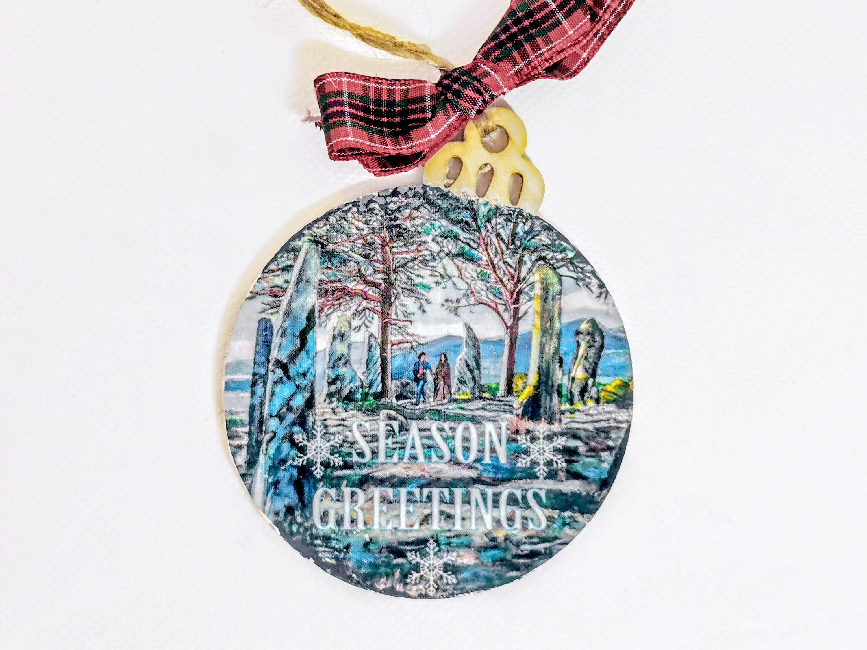 Outlander Christmas Tree Hand Made Ornaments set 2 - Etsy