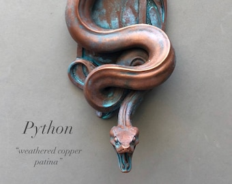 Snake sculpture | Etsy