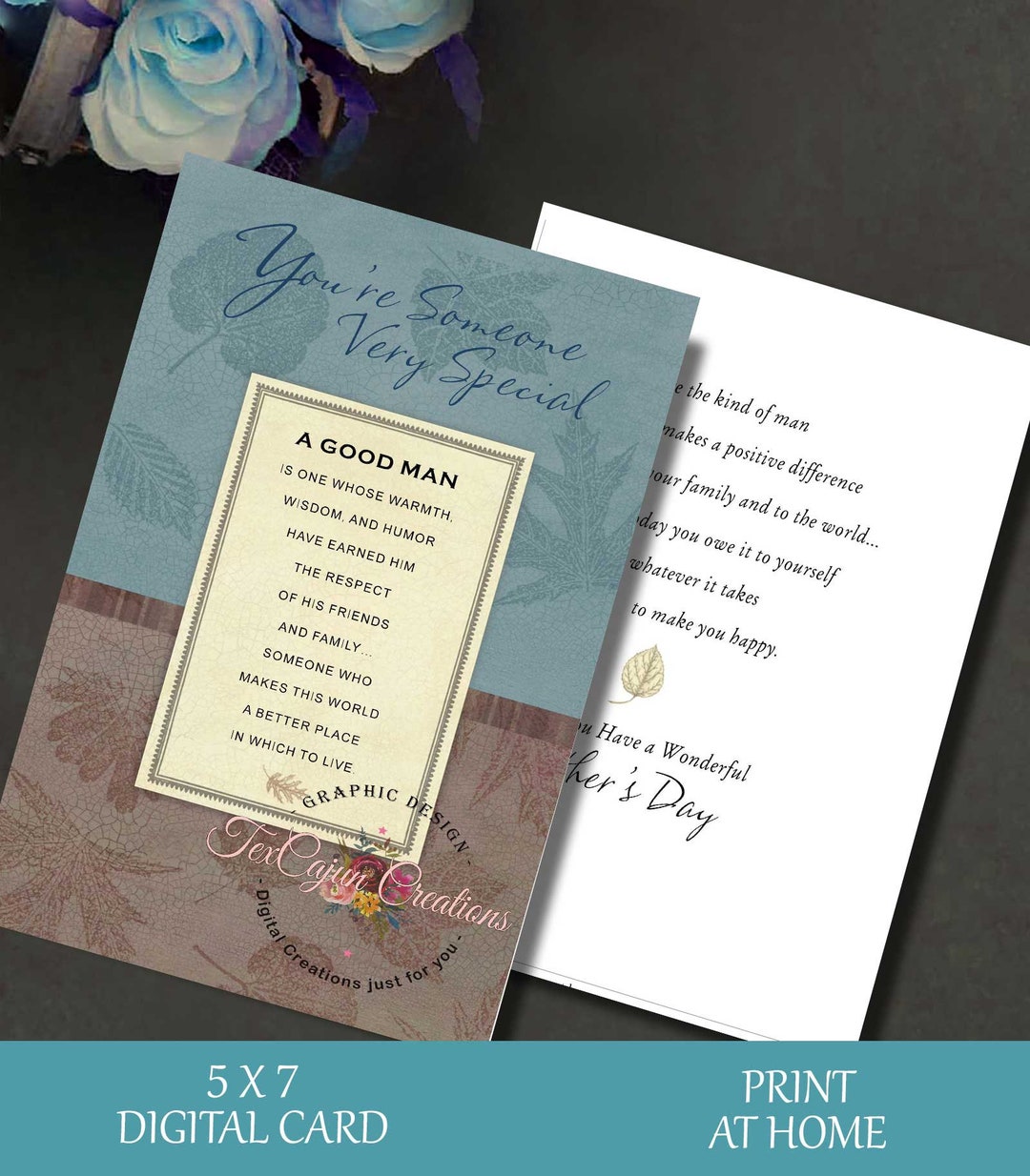 Your Someone Special Fathers Day Card, Happy Fathers Day, Digital Cards ...