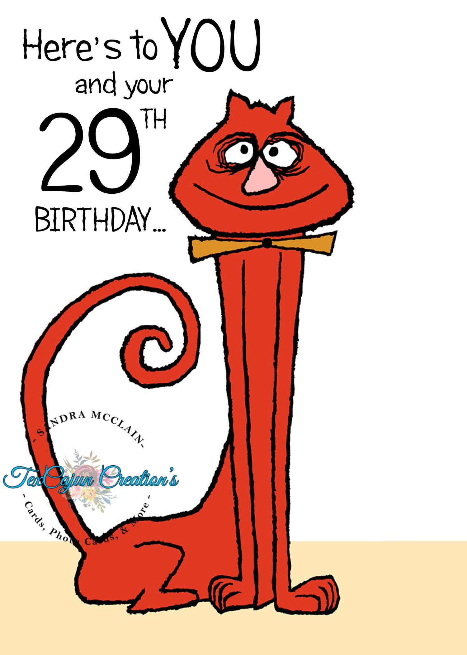 Turning 29 Again Birthday Card, Funny Card, Digital Card, Happy ...