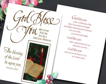 God Bless You Cards - Etsy