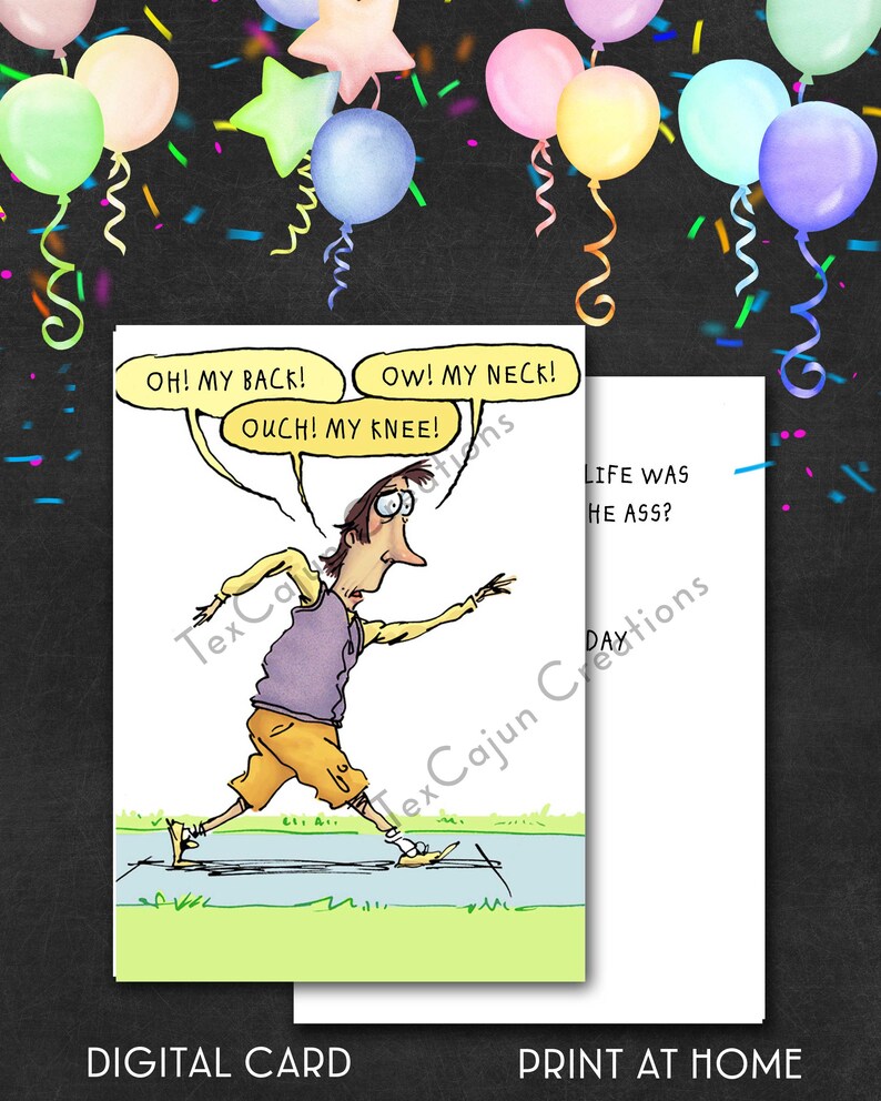 Getting Older Card Birthday Card Funny Birthday Card - Etsy