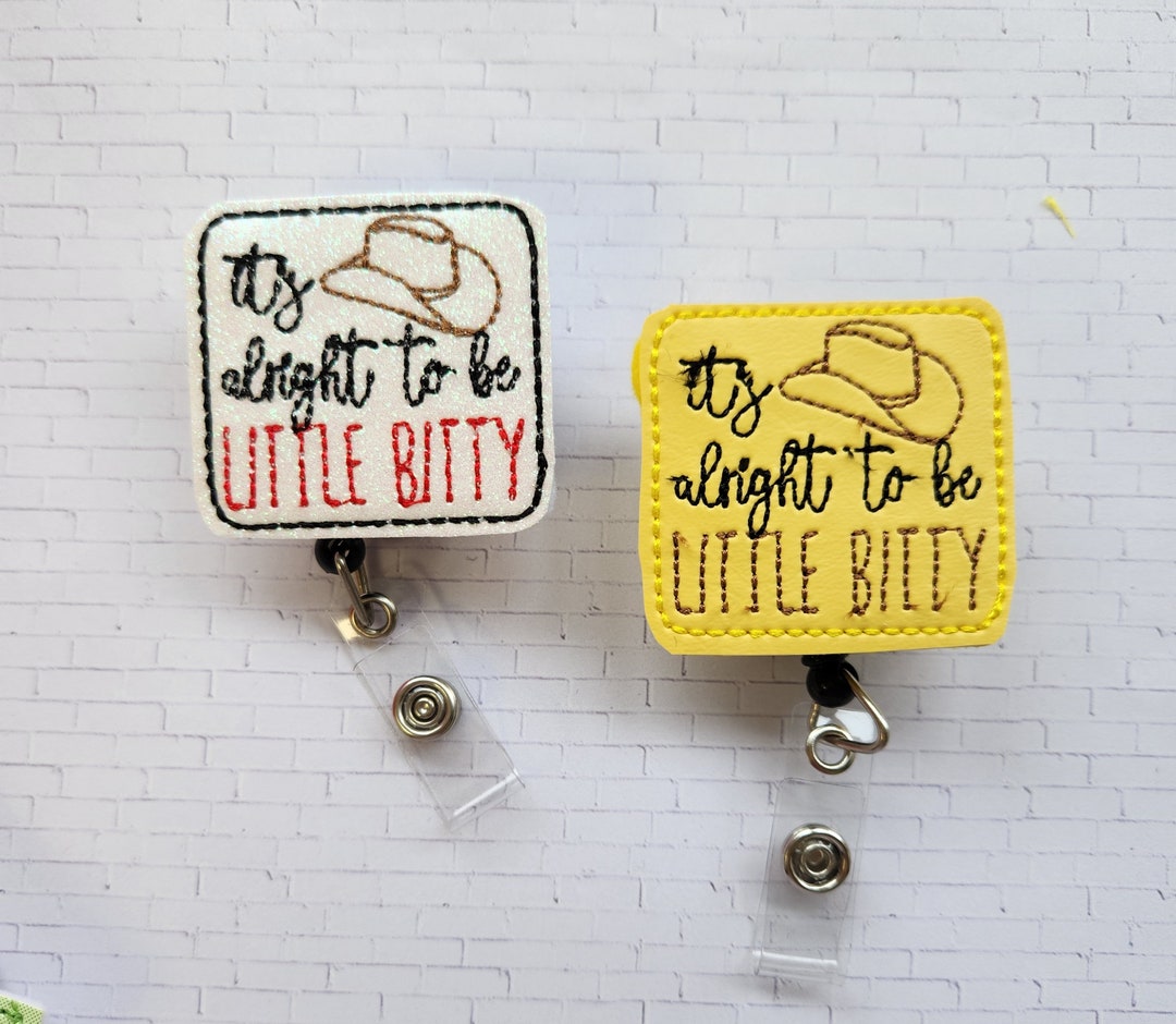 Western Badge Reel, Western Badge Holder, Cowboy Hat Badge Reel, Small ...