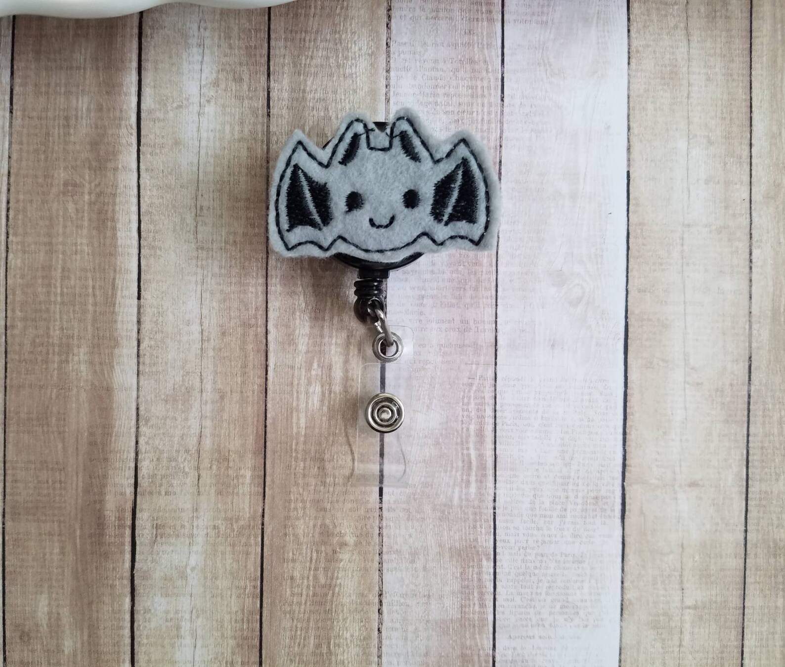 Bat Badge Reel, Bat Badge Holder, Bat Badge Clip, Retractable Badge ...