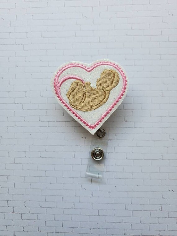 Baby Badge Holder Fetus Badge Reel Fetus Badge Clip Medical - Etsy.de