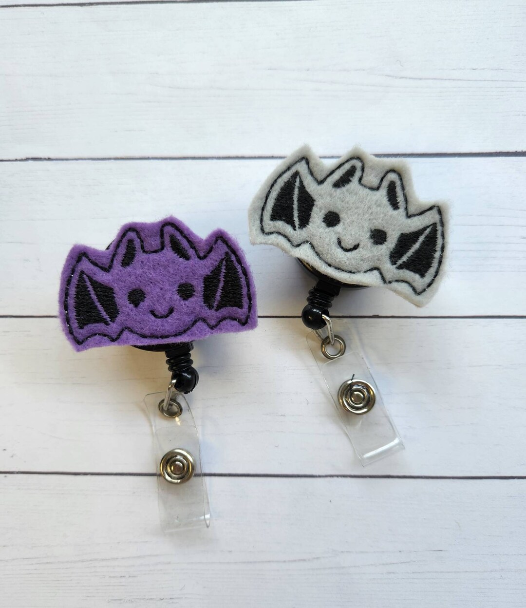 Bat Badge Reel, Bat Badge Holder, Bat Badge Clip, Retractable Badge ...
