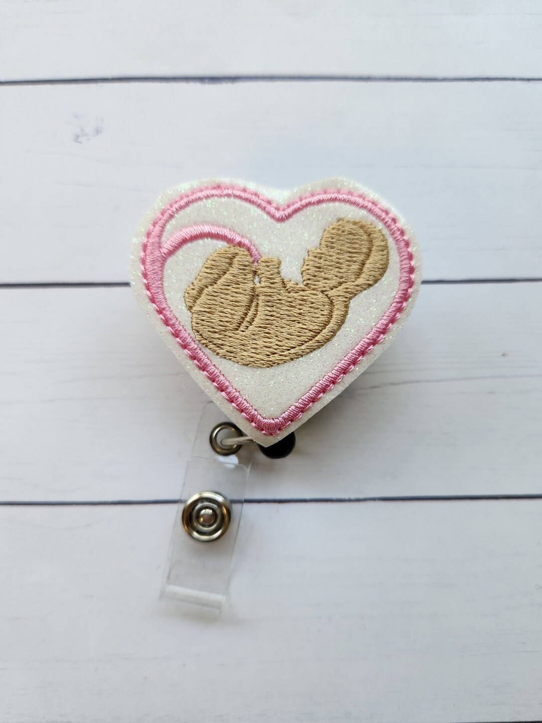 Baby Badge Holder, Fetus Badge Reel, Fetus Badge Clip, Medical Badge ...