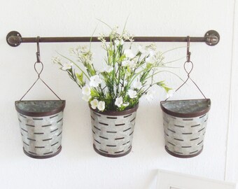 Hanging wall vase | Etsy