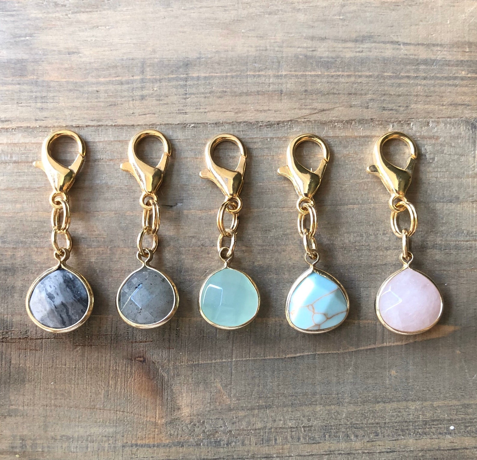 Small Stone Bridle Charms - Etsy